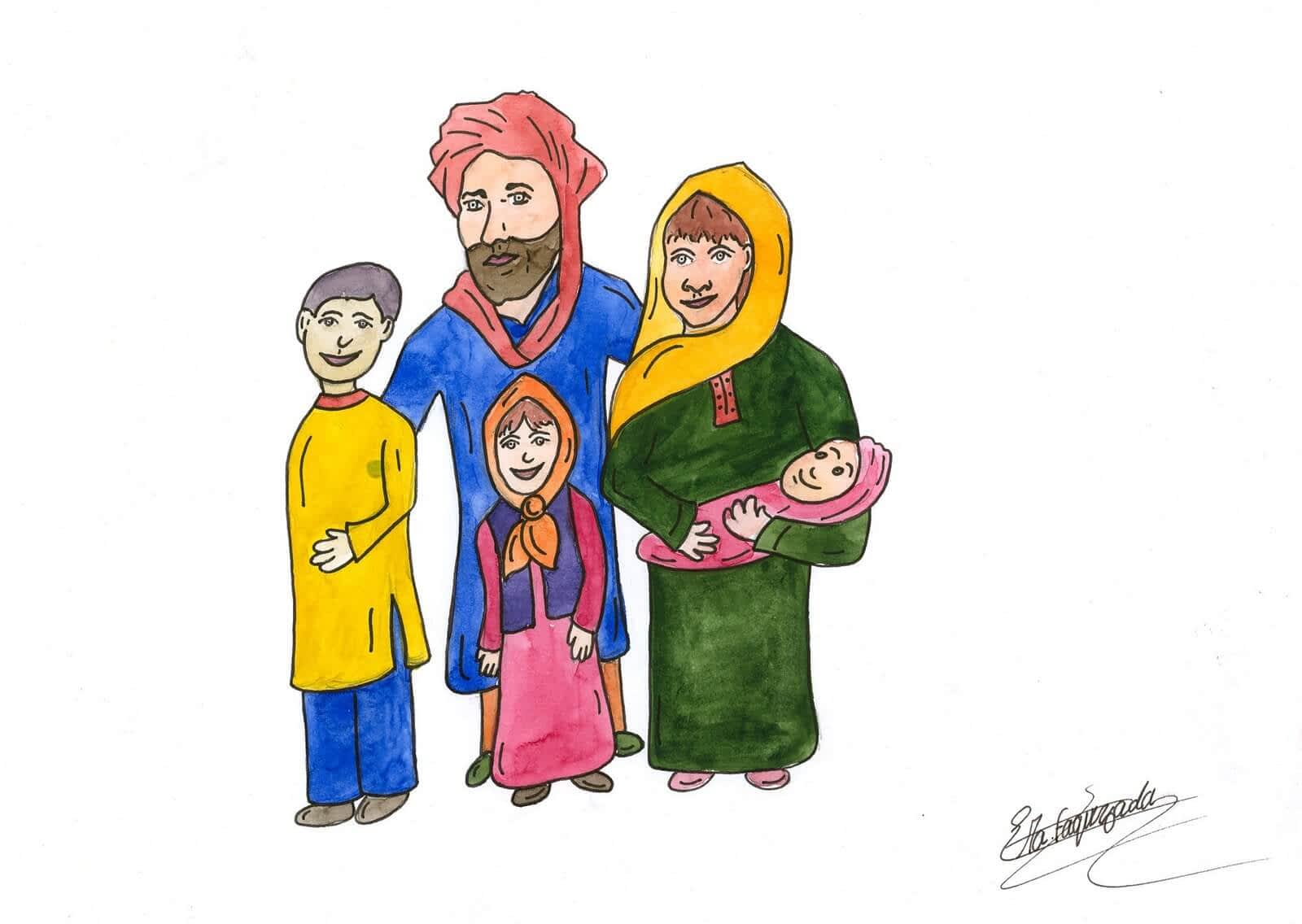 Drawing12 - Talents of Afghanistan